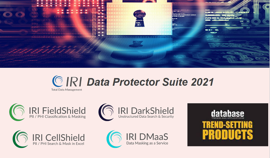 The Iri Data Protector Suite Data Governance Data Masking And Test Data