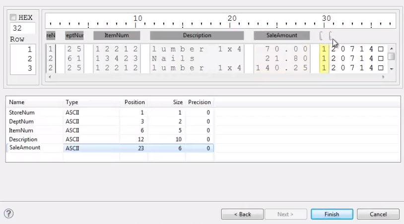 Creating A Metadata File Using A Data File With Fixed Field Lengths Demonstration Video Iri