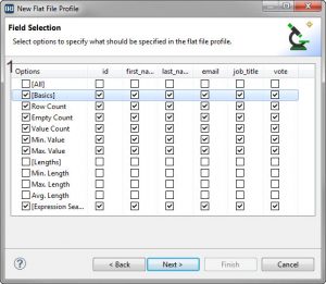 Flat-File Profiling - IRI