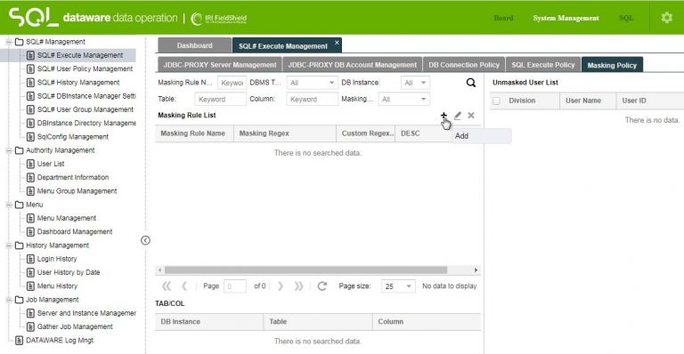 Proxy-Based Dynamic Data Masking in FieldShield - IRI