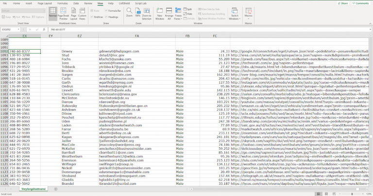 Excel Data Processing Samples - IRI
