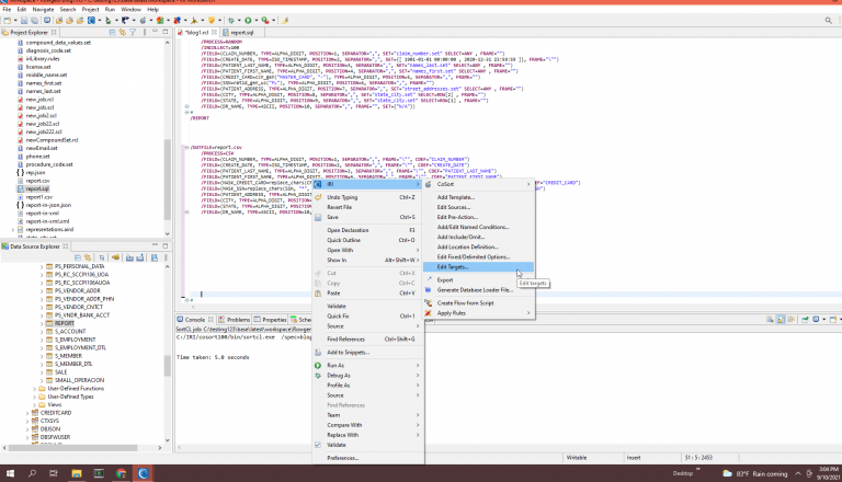 Creating CSV, JSON, XML and RDB Test Data - IRI
