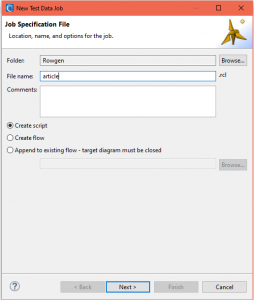 Creating CSV, JSON, XML and RDB Test Data - IRI