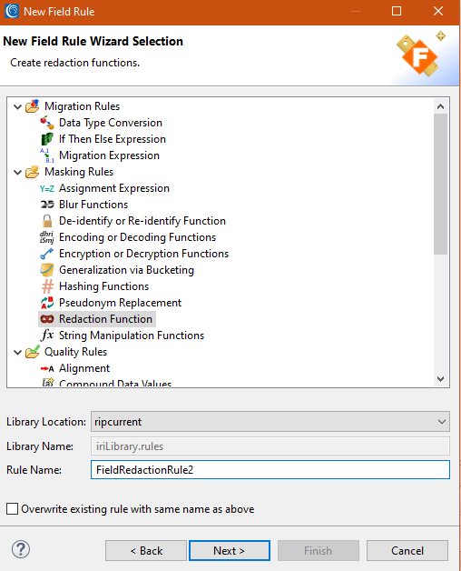 Real-Time, Incremental Data Masking - IRI