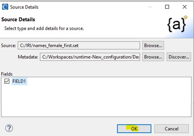 SourceDetailsField - IRI