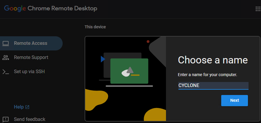 Running IRI Software in a Browser: Chrome Remote Desktop - IRI