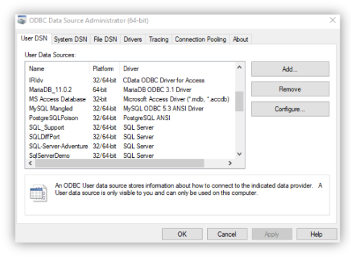 Connecting MariaDB and MySQL to IRI Workbench - IRI