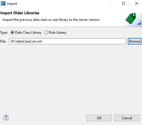 Importing Data Classes into the New IRI Workbench - IRI