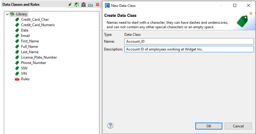 PII Data Class & Rule Library in IRI Workbench - IRI