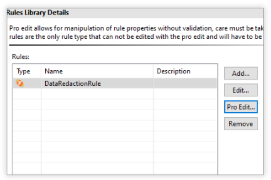 Data Class & Rule Library in IRI Workbench - IRI