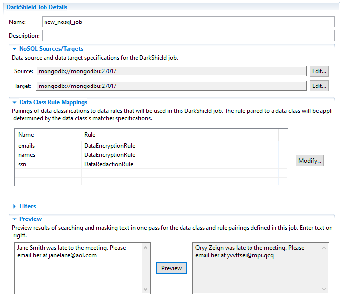 Data Masking in Cassandra, Elasticsearch, and MongoDB - IRI