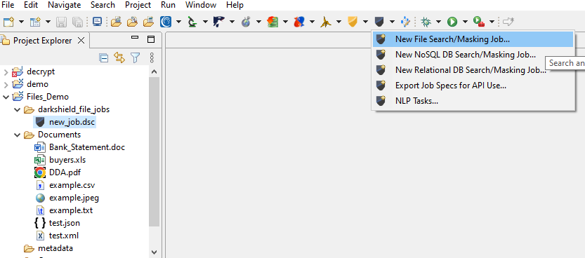 Find & Mask File PII in the DarkShield GUI - IRI