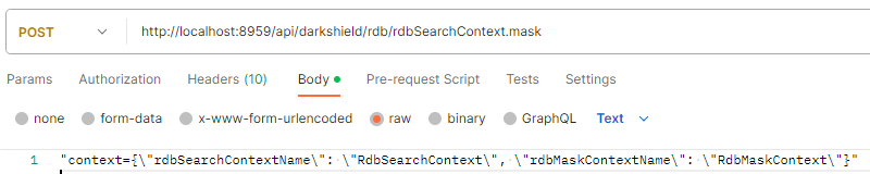 IRI DarkShield-RDB RPC API - IRI