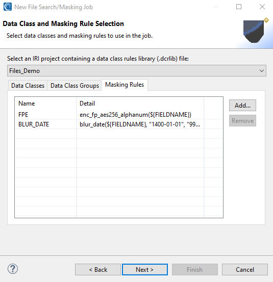 Find & Mask File PII in the DarkShield GUI - IRI