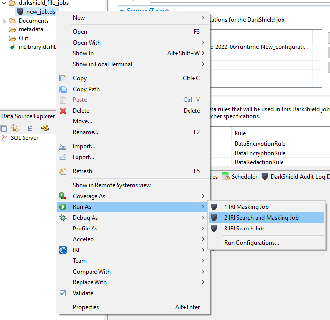 Find & Mask File PII in the DarkShield GUI - IRI