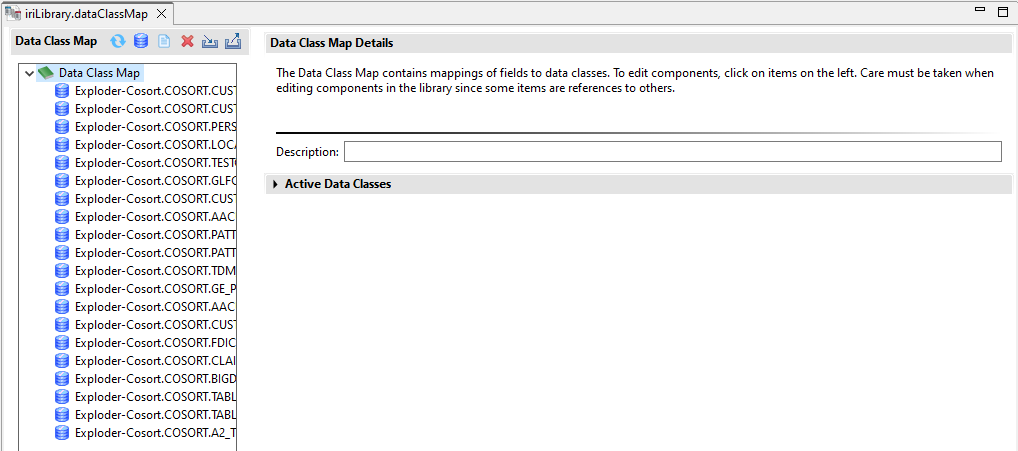 Schema Data Class Search - IRI