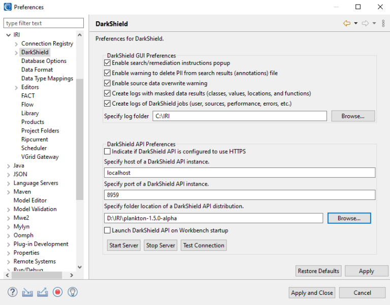 PII Discovery & Masking in Files Using the DarkShield GUI - IRI