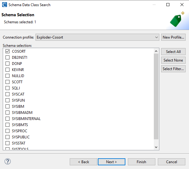 Schema Data Class Search - IRI