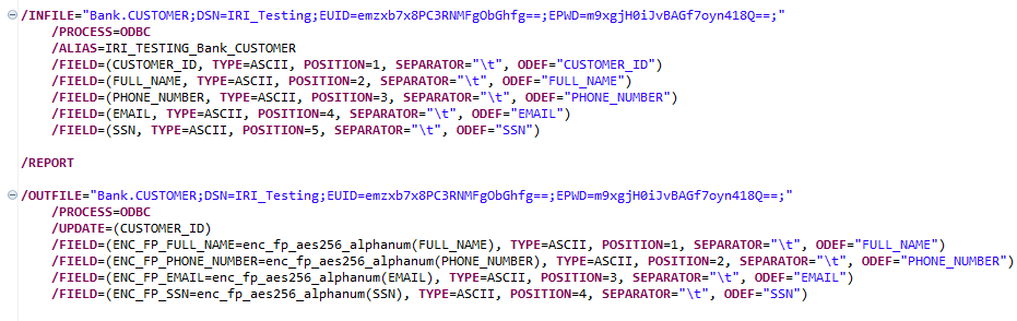 Masking PII in a Relational DB with FieldShield - IRI