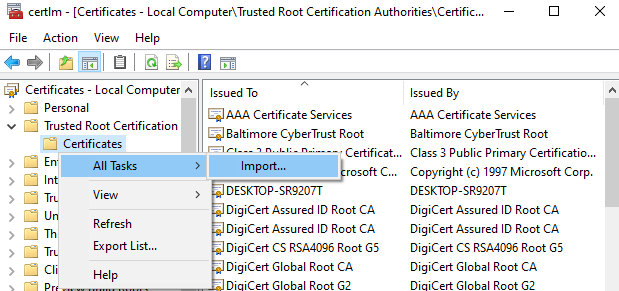SQL Server SSL Connection - IRI