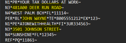 Masking PHI in X12 EDI Files with DarkShield - IRI