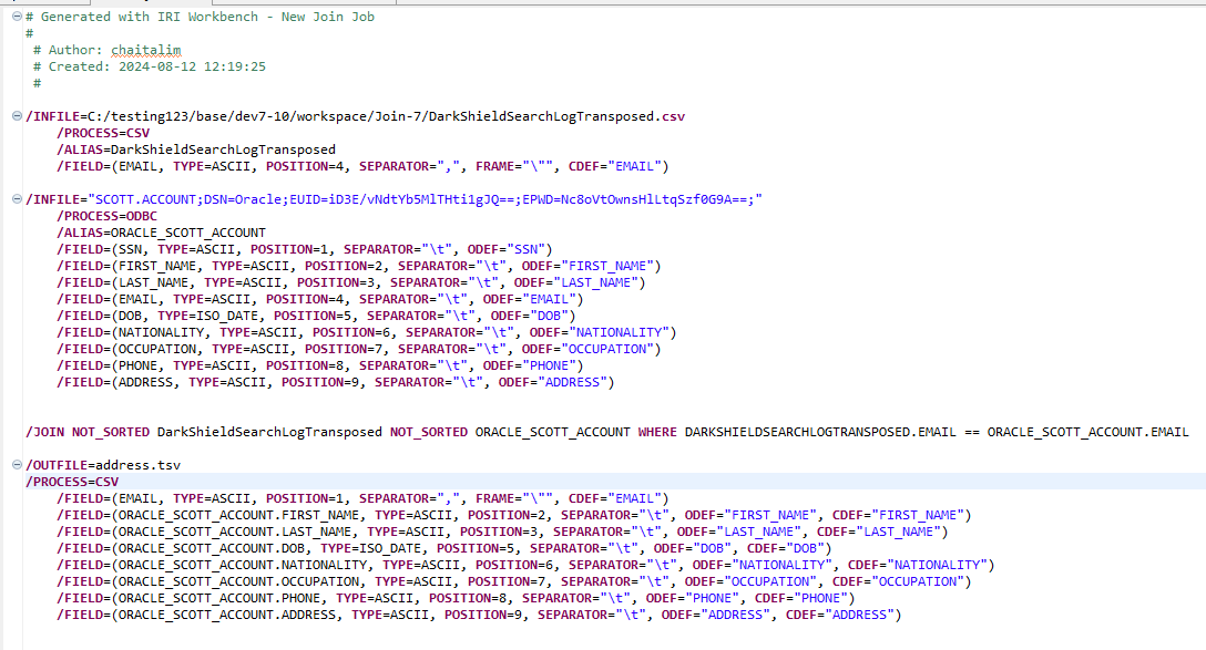 Joining Flat-File & RDB Data: Textual ETL (Part 2) - IRI